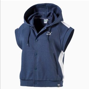 Puma | Tops | Puma Sleeveless Hoodie | Poshmark